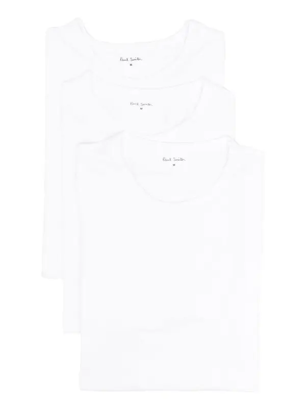 Paul Smith Logo T-shirt -3pack - Multicolor