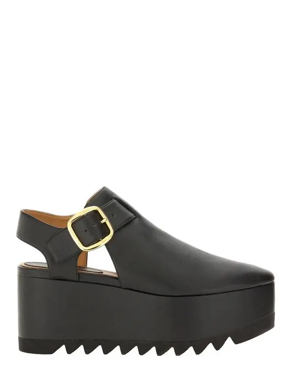 Stella McCartney Elyse Sandal With Platform - Black