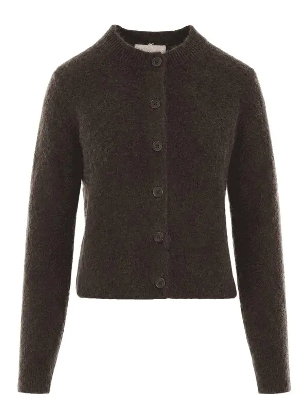 LISA YANG Azelea Cardigan - Brown