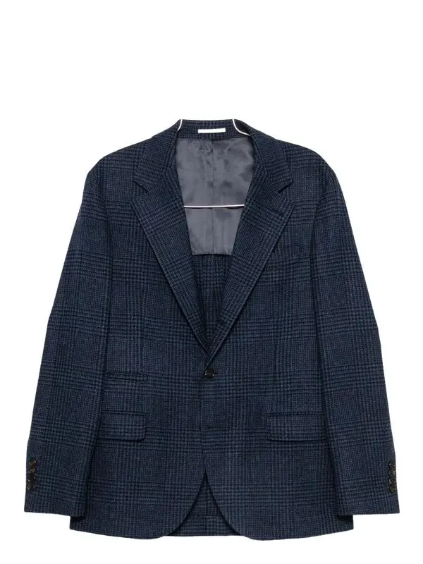Brunello Cucinelli Wool Single-breasted Jacket - Multicolor