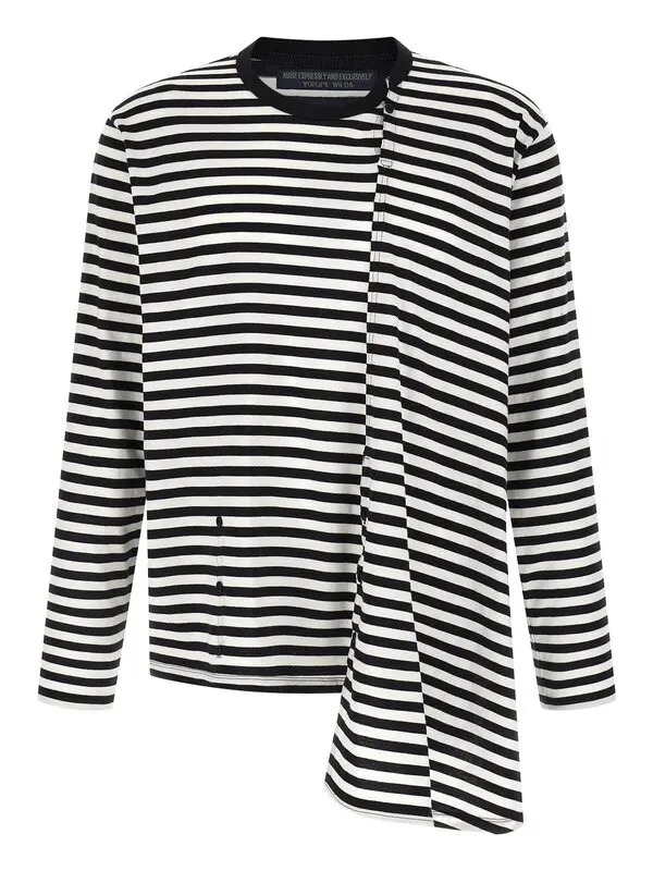 Yohji Yamamoto Paneled' Sweater - Multicolor