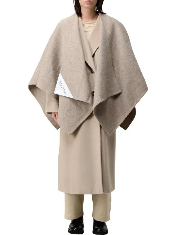 Max Mara Alpaca Vicugna Pacos Neck Scarf - Brown
