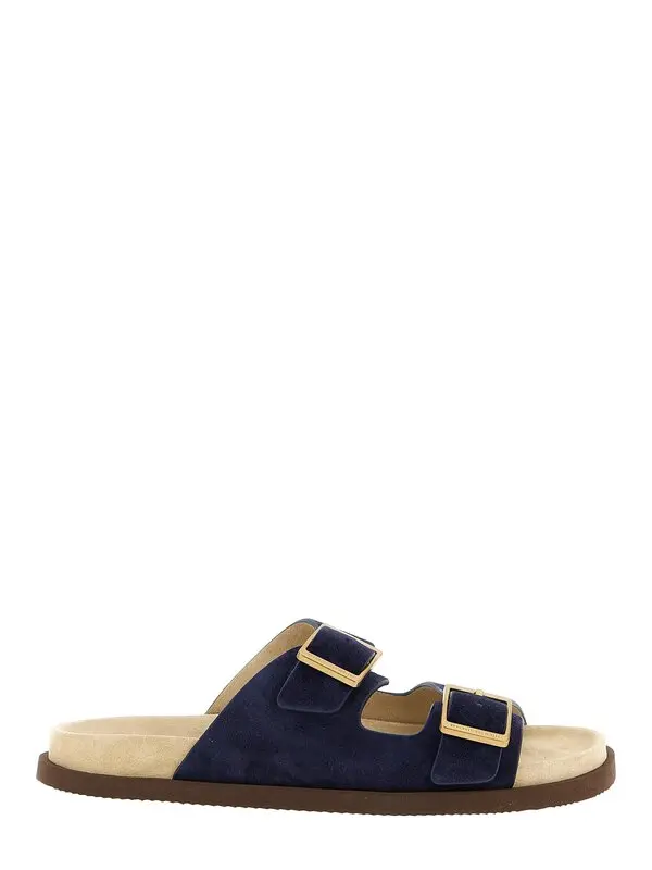 Brunello Cucinelli Urban' Slides - Blue