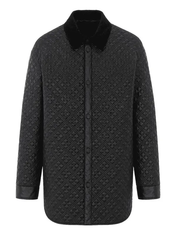 Moncler Quilted Jacket - Black