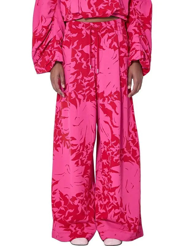 Dries Van Noten Hadium Cotton Jersey Sweatpants - Pink