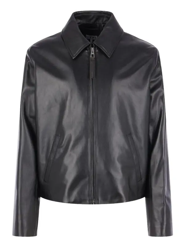 Loewe Leather Jacket - Multicolor
