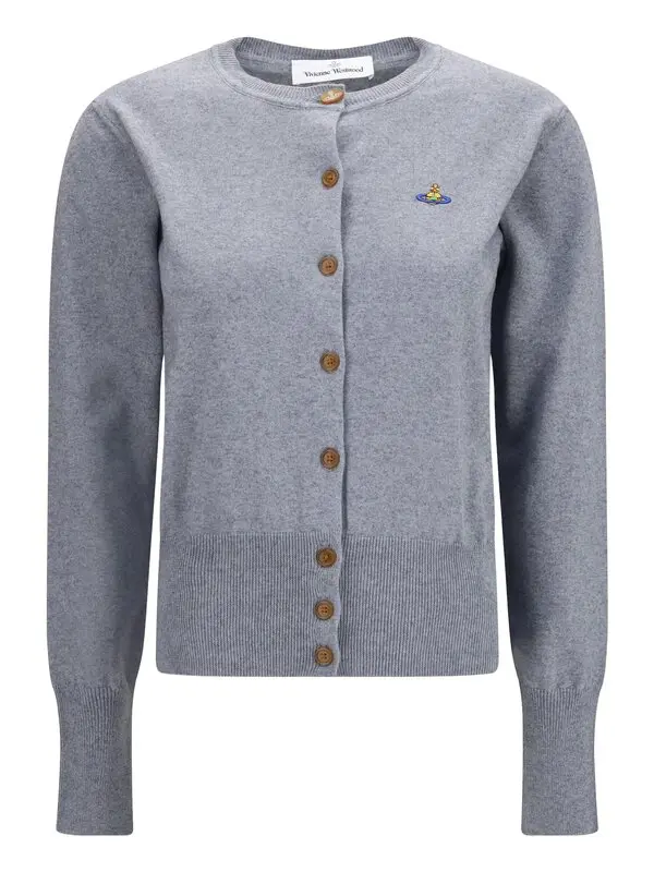 VIVIENNE WESTWOOD Bea Cardigan - Gray