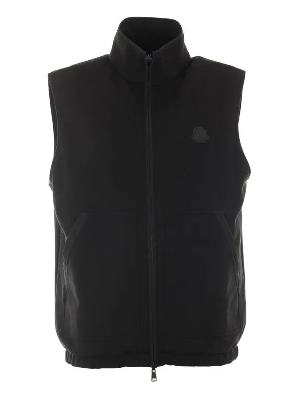 Moncler Reversible Logo Vest - Black