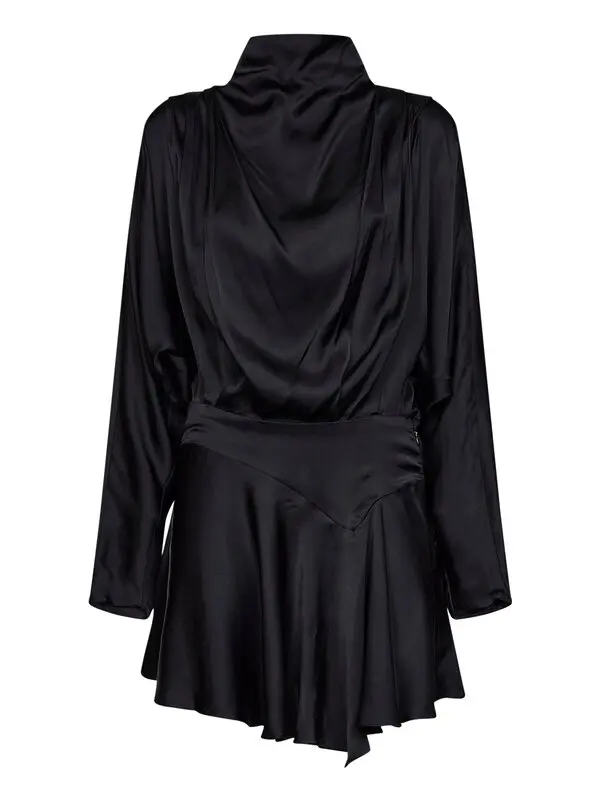 Isabel Marant Étoile Satin Mini Dress - Multicolor