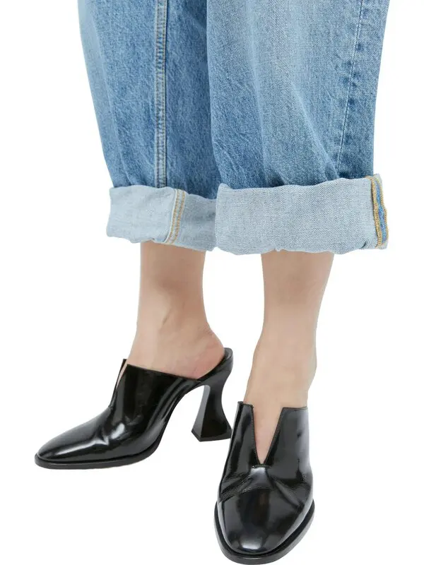 Bottega Veneta Cha-cha Heeled Mules - Black