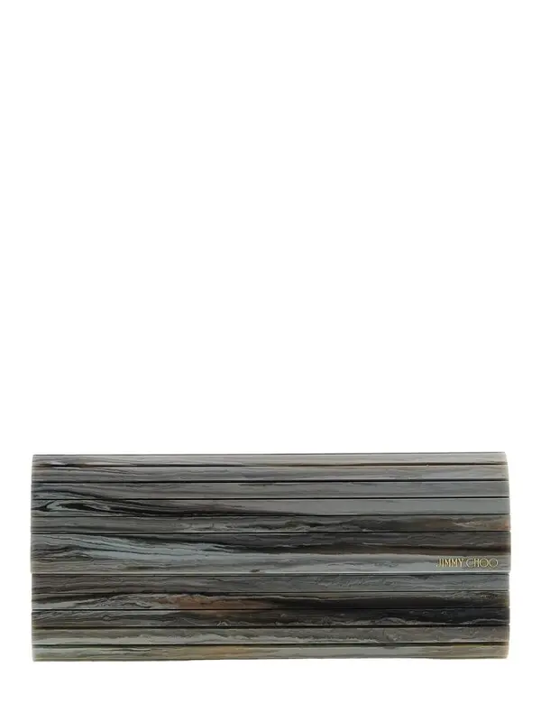 JIMMY CHOO Sweetie' Clutch - Gray