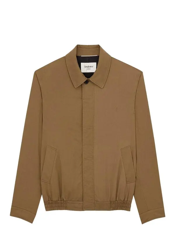 Saint Laurent Cassandre Cotton Jacket - Multicolor