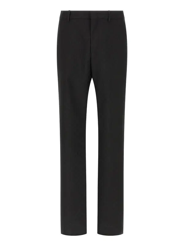 Gucci Gg' Formal Pants - Black