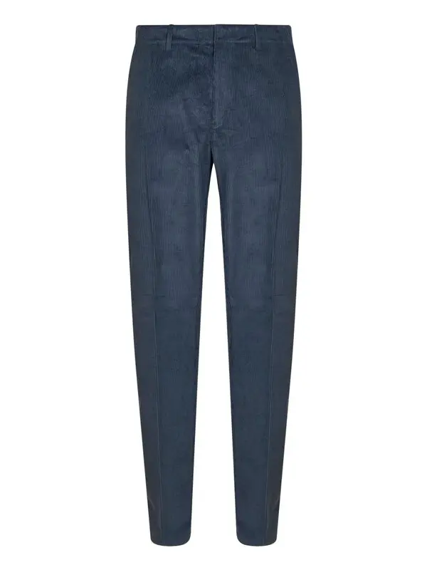 Etro Stretch Cotton Corduroy Trousers - Multicolor