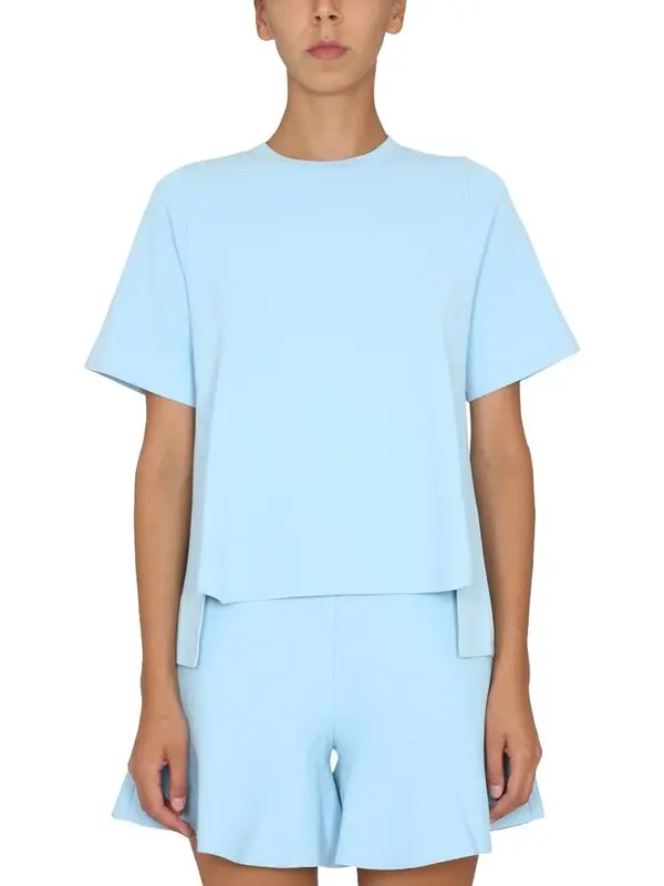 Stella McCartney Asymmetrical Hem T-shirt - Multicolor