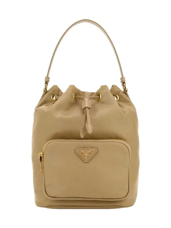 Prada Duet Re-nylon Bucket Bag - Multicolor