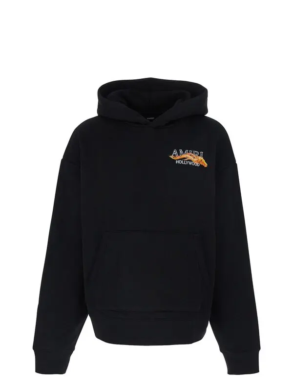 Amiri Oversized Hooded Sweatshirt With Logo - Multicolor