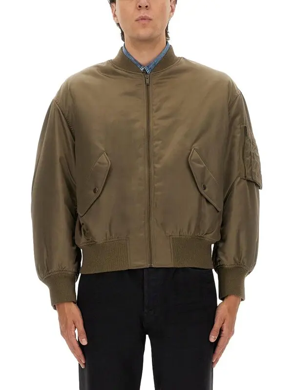 Saint Laurent Bomber Jacket - Green