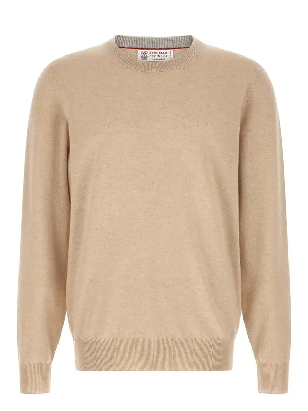 Brunello Cucinelli Cashmere Sweater - Cream
