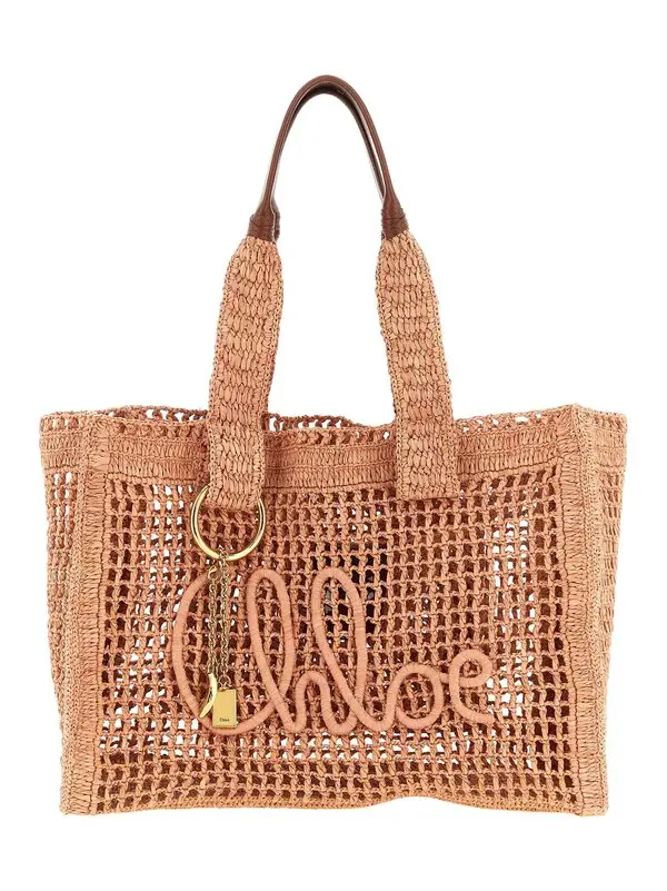 Chloé East-west Summer Banana Shopping Bag - Pink