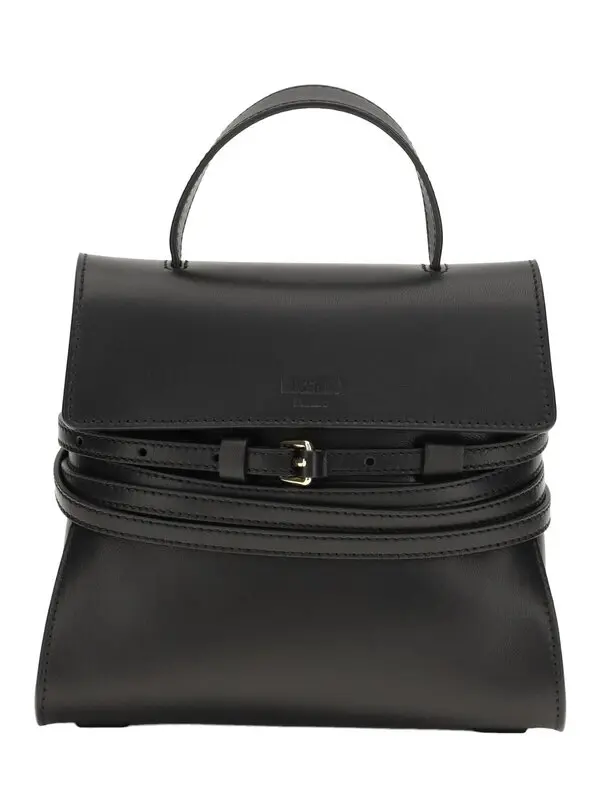 Moschino Tie Me Handbag - Black