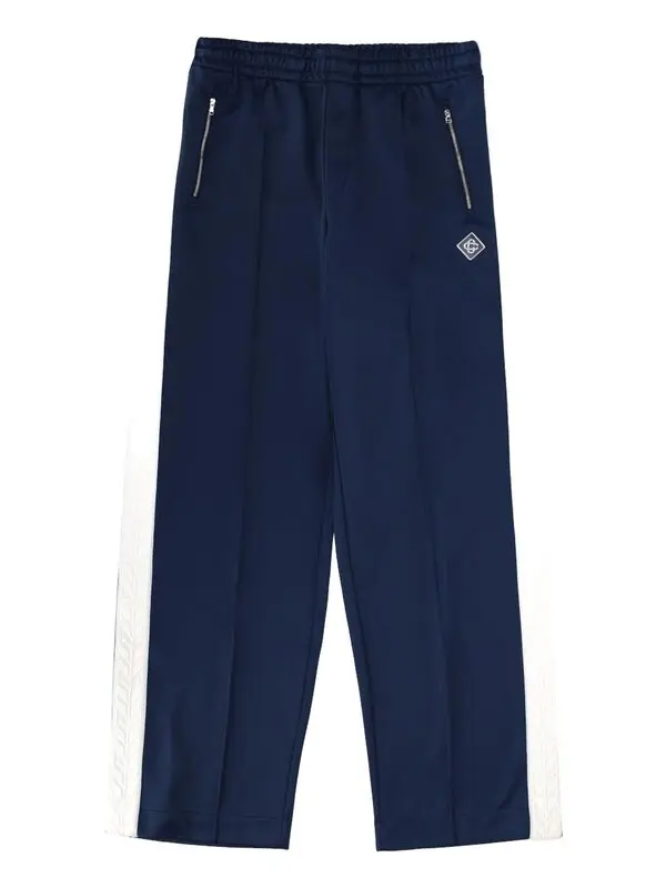 Casablanca Track Pants With Logo - Blue