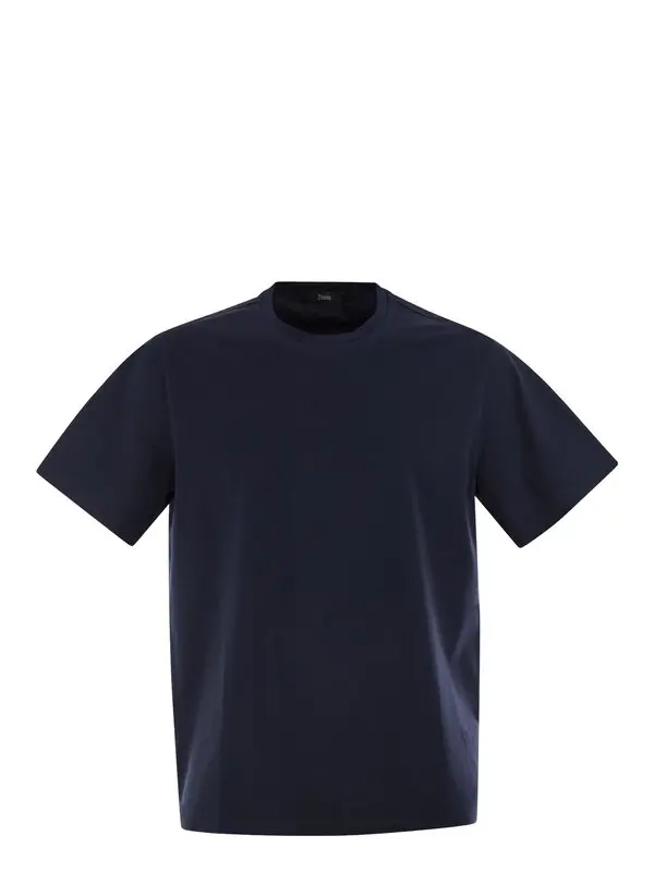 Herno Stretch Cotton T-shirt - Blue