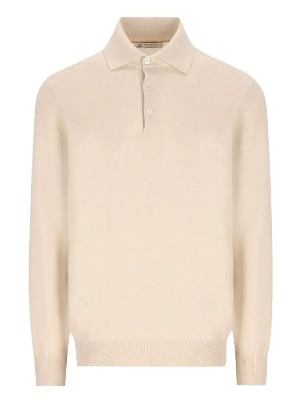 Brunello Cucinelli Cashmere Polo Shirt - Multicolor