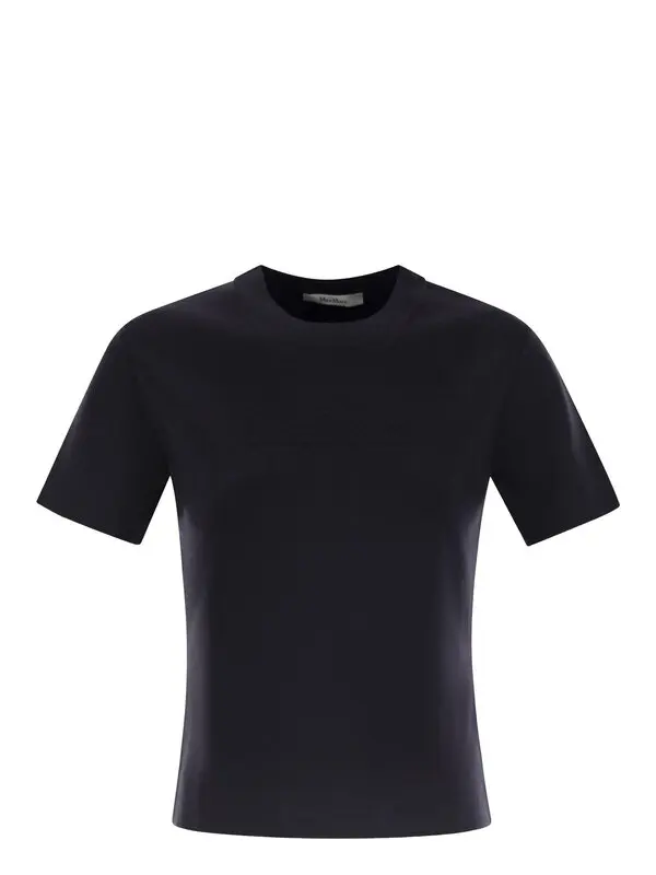 Max Mara Nerina Cotton T-shirt - Blue