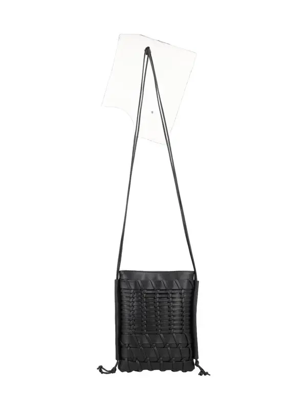 Hereu Borsa A Tracolla Trena In Pelle - Black