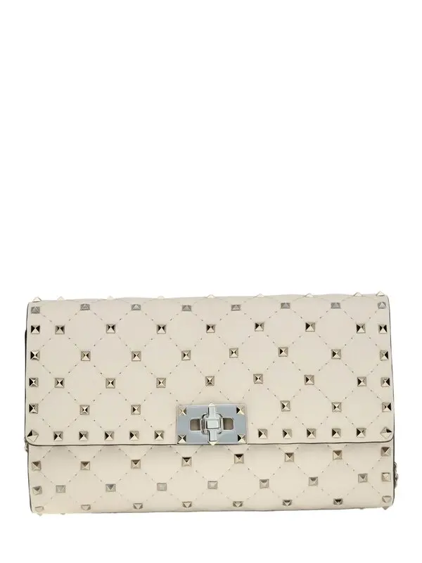 Valentino Garavani Rockstud Spike Quilted Nappa Shoulder Bag - Multicolor