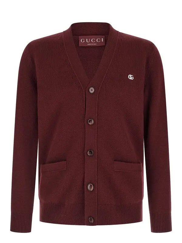 Gucci Doppia G Cashmere Cardigan - Multicolor