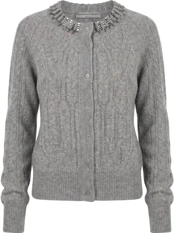 ERMANO SCERVINO Ermanno Scervino Cashmere Cardigan - Multicolor