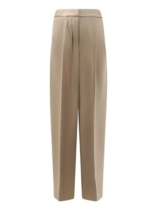 Max Mara Silk Wide Leg Trousers - Multicolor
