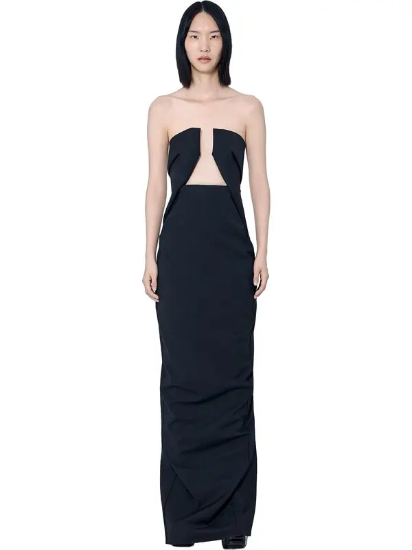Rick Owens Prong Gown - Black