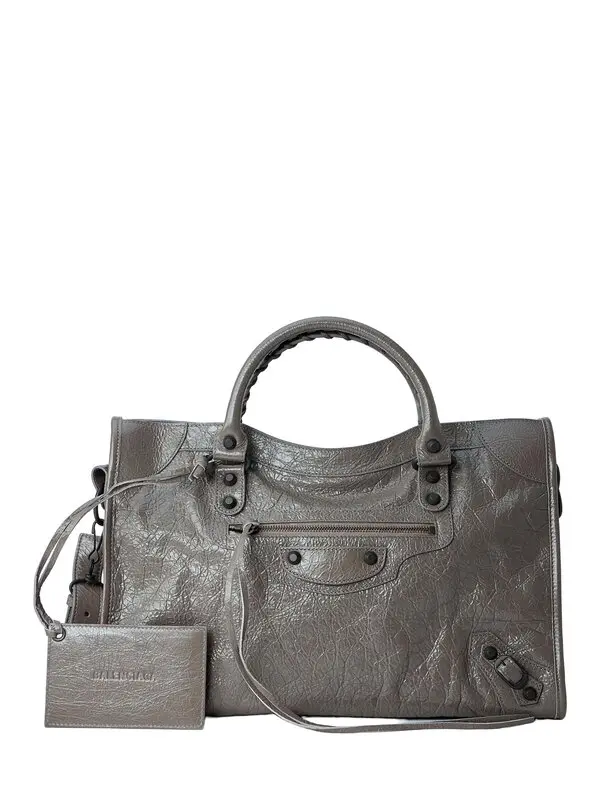 Balenciaga Le City Medium Tote Bag - Brown