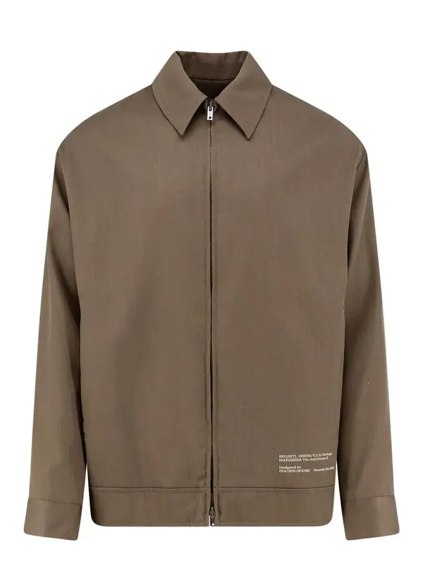 GOLDEN GOOSE Wool And Cotton Coach Jacket - Multicolor