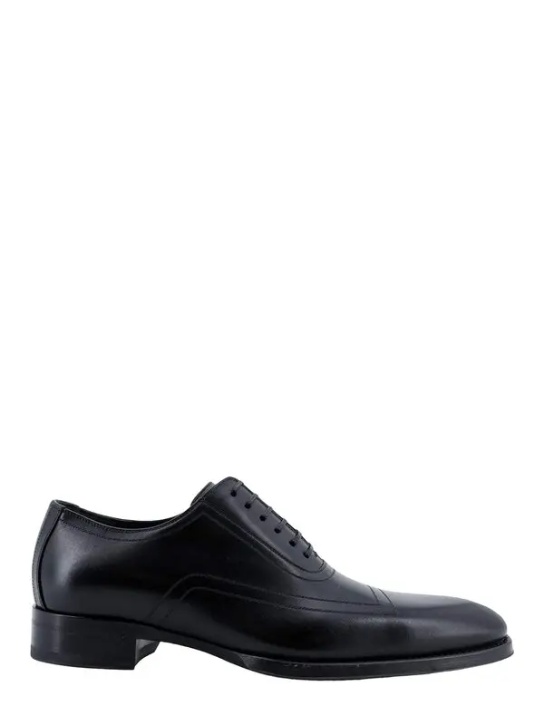 Gucci Leather Lace-up - Black
