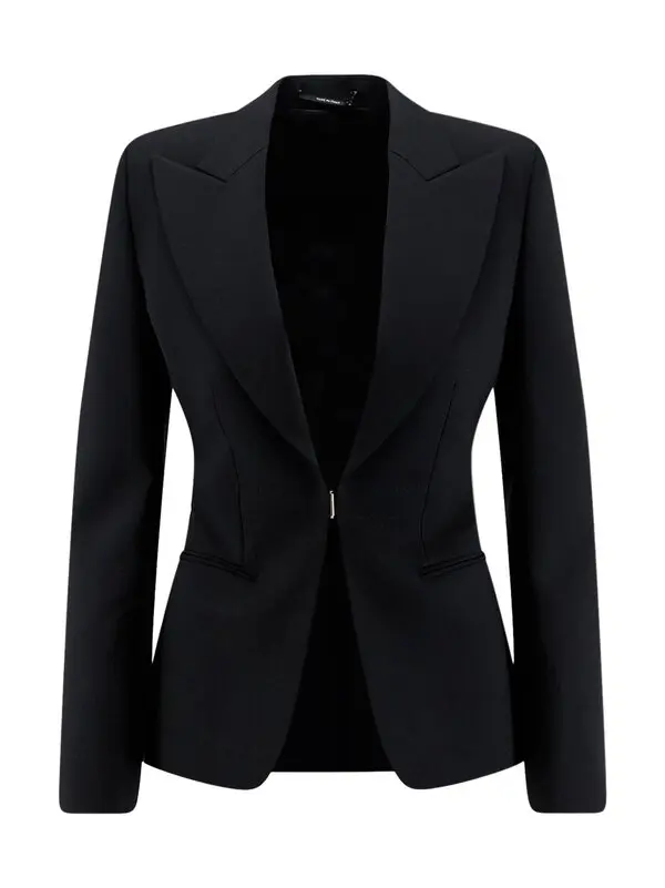 Gucci Technical Wool Blazer - Black