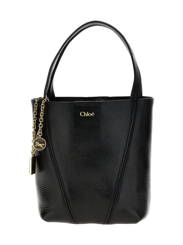 Chloé Spin Handbag - Black