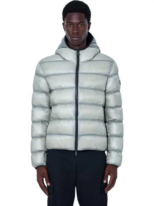 Moncler Guadiana Hooded Down Jacket - Gray