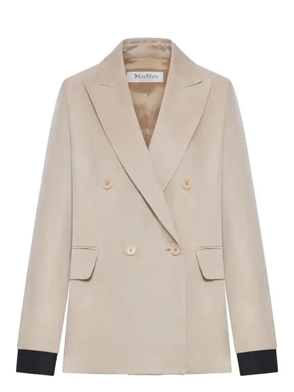 Max Mara Double-breasted Jacket - Multicolor