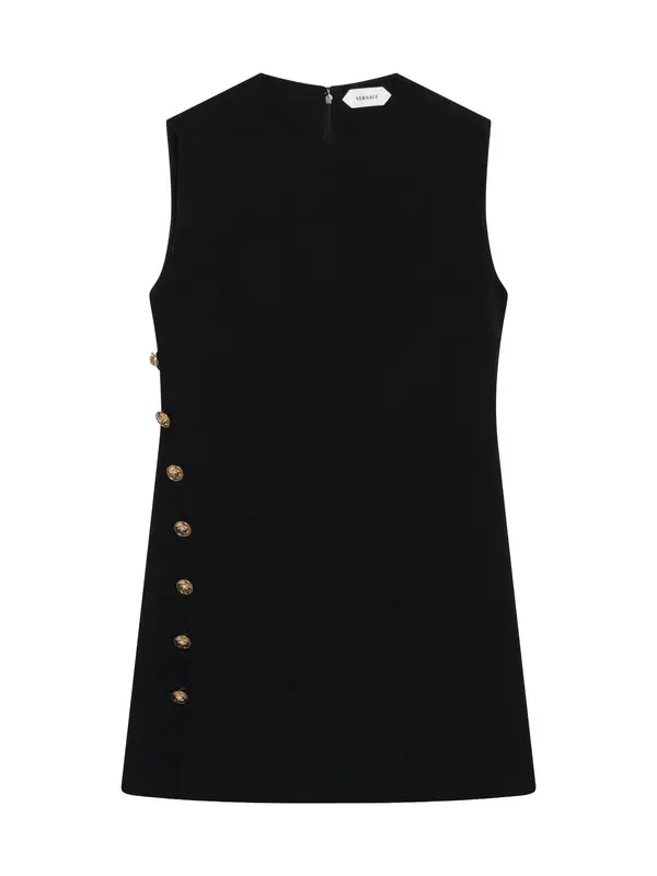 Versace Sleeveless Mini Dress - Black