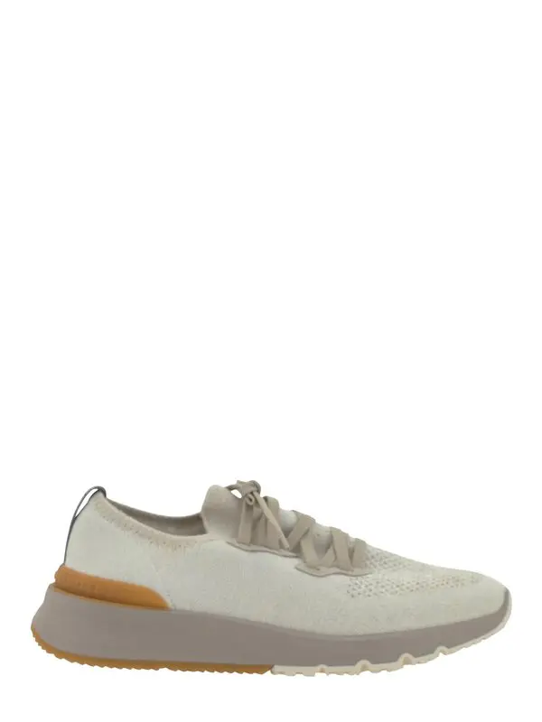 Brunello Cucinelli Cotton Sneakers - White