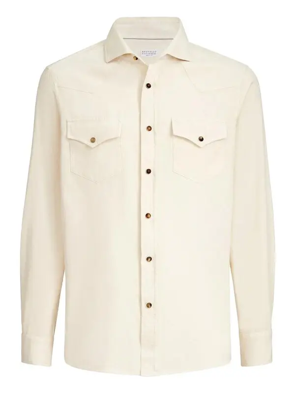 Brunello Cucinelli Corduroy Shirt - Multicolor
