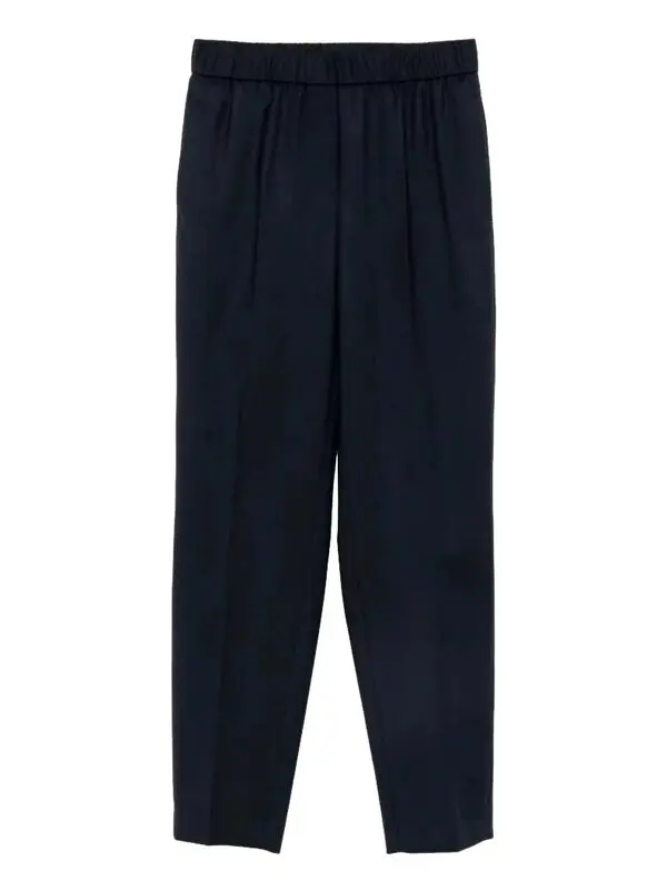 Peserico Wool Tailored Trousers - Multicolor