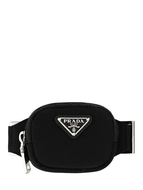 Prada Nylon Belt Bag - Black