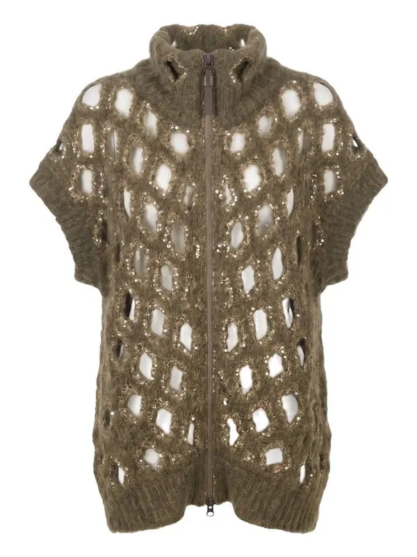 Brunello Cucinelli Knitted Vest - Multicolor