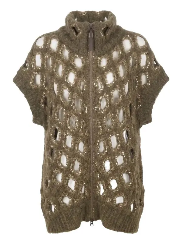Brunello Cucinelli Knitted Vest - Multicolor