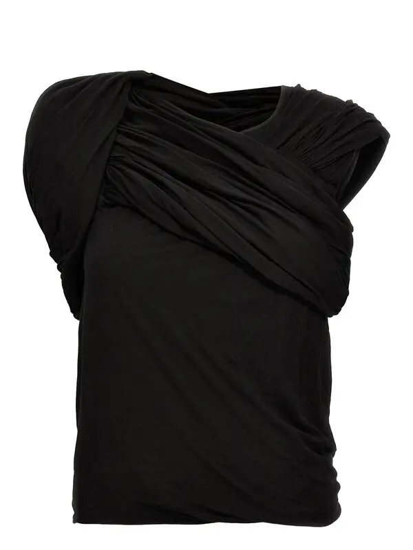 Rick Owens Harness Cotton Top - Black